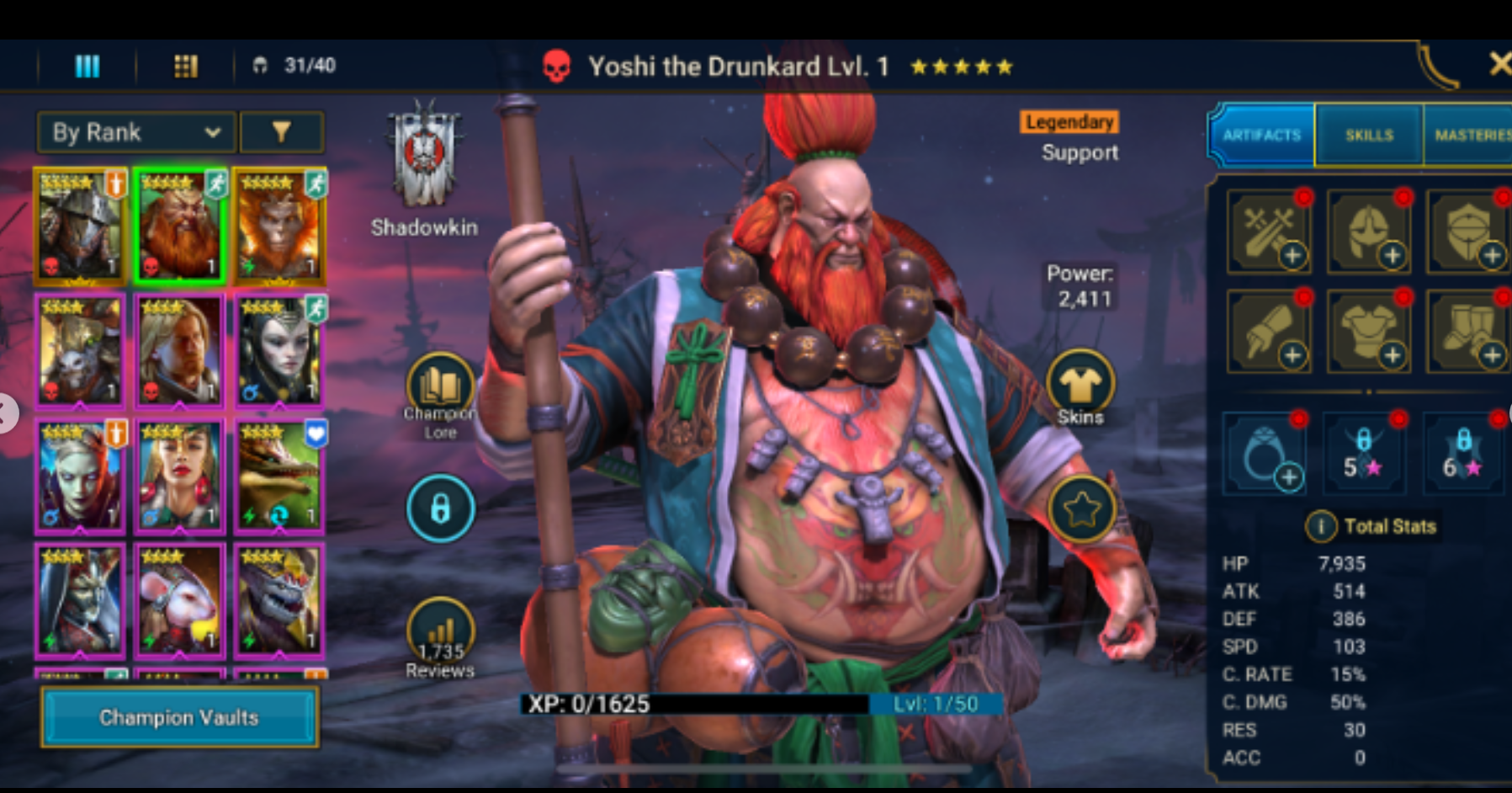 Buy RSL Accounts - Cheap Raid: Shadow Legends Accounts for Sale - U4GM